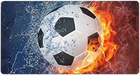 Amazon.com: Soccer Ball Large Mouse Pad, 29.5 x 15.8 Inch, Extended ...