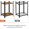 Amazon.com: Yaheetech Large 3-Tier Tall End Table, 30 Inches High Side ...