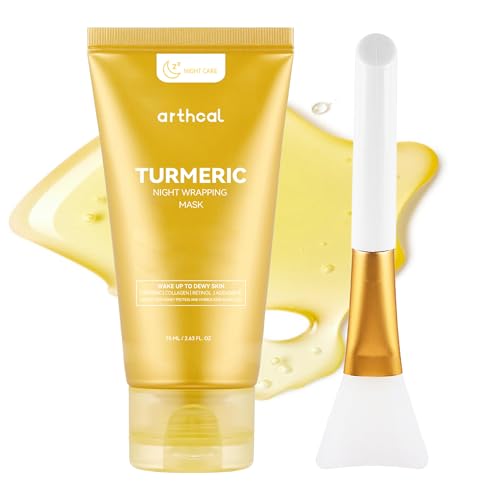 Turmeric Night Wrapping Mask with Hydrolyzed Collagen | Hydrating ...
