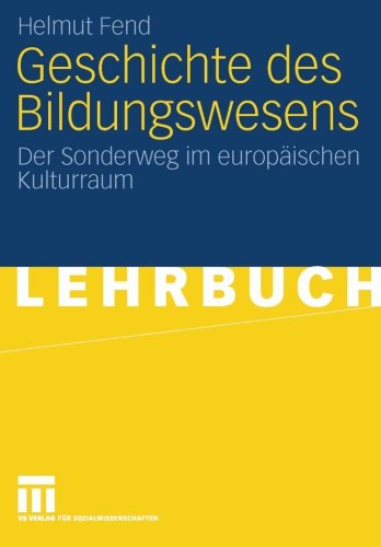 『Geschichte des Bildungswesens: Der Sonderweg im - 読書メーター