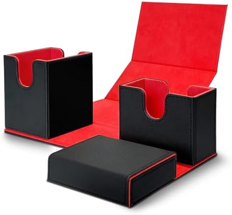 Amazon.com: TiMOVO MTG Deck Box, MTG Commander Card Deck Box with ...