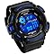 Fanmis Mens Military Digital Watch Waterproof Multifunction Alarm ...