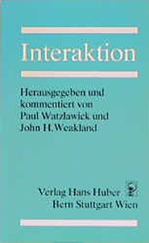 Interaktion : Watzlawick, Paul, Weakland, John H: Amazon.de: Bücher