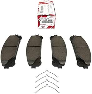 Amazon.com: Genuine Toyota OEM Front Brake Pad Set 04465-45040 : Automotive