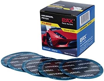 Amazon.com: PAX 3Pcs 80mm Round Universal Tube and Tire Repair Patch ...