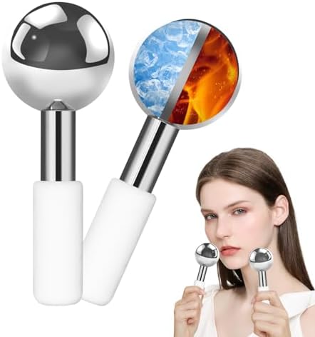 Amazon.com: TOPFORU Ice Globes for Face & Eyes, Unbreakable Stainless ...