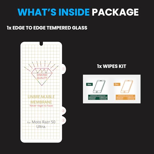ArmourPro Edge to Edge Screen Protector for Motorola Razr 50 Ultra (6.9 ...