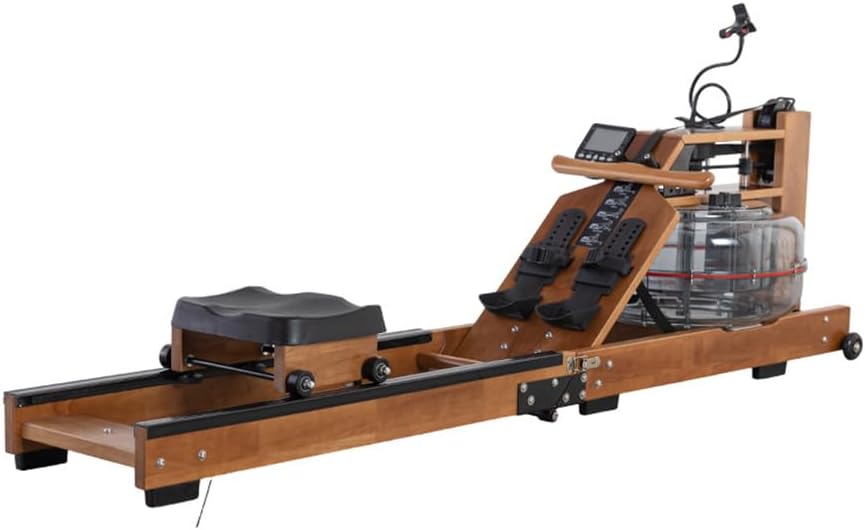 DRAGONTOWM01 Water Rowing Machine for Home Use,Classic Solid Wood ...