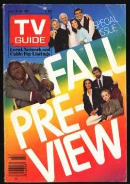 Amazon.com: TV Guide Fall Preview Special Issue September 10-16, 1983 ...