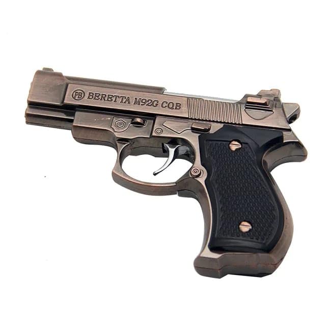 LA BELLEZA Plastic Antique Refillable Revolver Heavy Weight Gun Pistol ...