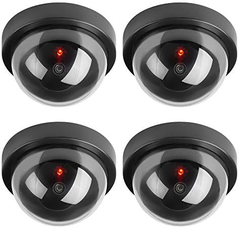 Amazon.com : WALI Dummy Fake Security CCTV Dome Camera with Flashing ...