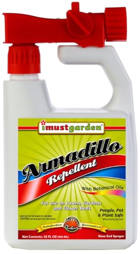 Amazon.com: I Must Garden Armadillo Repellent - 32oz Hose End ...