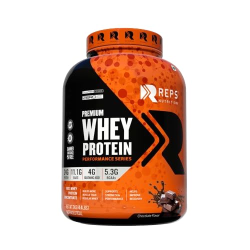 REPS NUTRITION Whey Protine Isolate & Concentrate Blend For Muscle ...