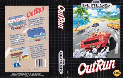 Amazon.com: Outrun - Sega Genesis : Video Games