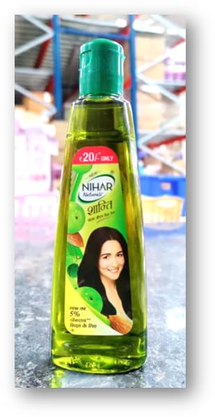 Buy Nihar Shanti Amla Badam Hair Oil 70ml (Unique) Online at Low Prices ...