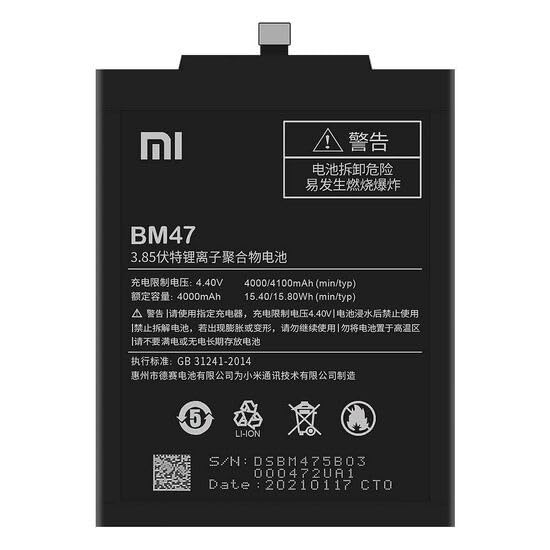 Original BM47 Battery for Redmi 3s, 3s Prime, 4, 4X Battery with 1 Year ...