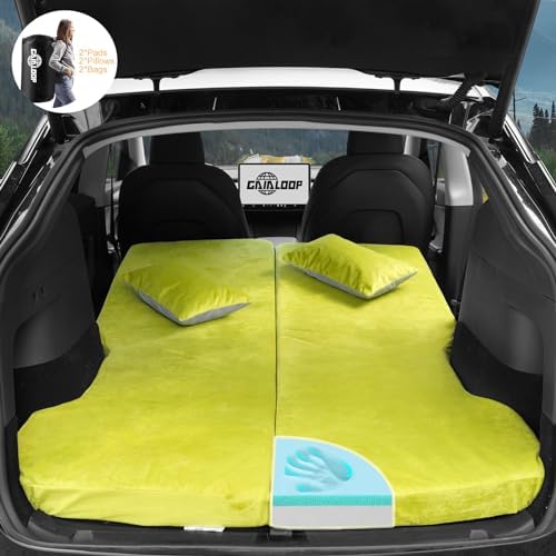 Amazon.com: TESCAMP Camping Mattress CertiPUR Memory Foam Car Mattress ...