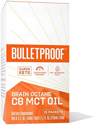 Amazon.com: Bulletproof Brain Octane C8 MCT Oil, 16 Ounces (Pack of 2 ...