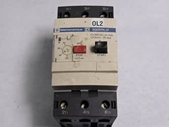 Amazon.com: Telemecanique GV3-ME40 Manual Starter 25-40A : Industrial ...