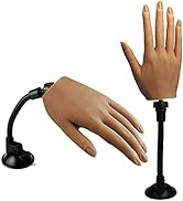 Amazon.com: PPVWEY Silicone Nail Training Finger, Bendable Practice ...