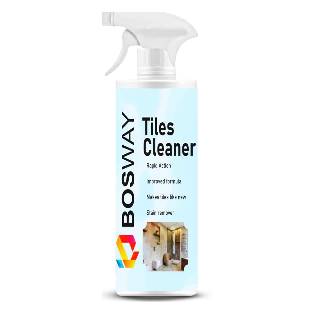 Bosway Tile Cleaner Spray | Ready to use Formula | 2X Powerful for ...