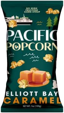 Amazon.com: Pacific Popcorn Elliott Bay Caramel (Pack of 1)