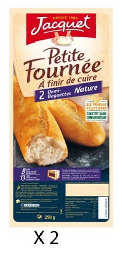 Amazon.com : Jacquet Pre-Cooked French Bread - x 2 bags : Bread Mixes ...