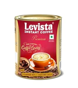 Levista Premium Instant Ground Coffee 200 gm can : Amazon.in: Grocery & Gourmet Foods