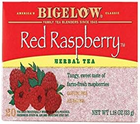 Amazon.com : Bigelow Tea Red Raspberry Tea, 20 ct : Grocery Tea Sampler ...