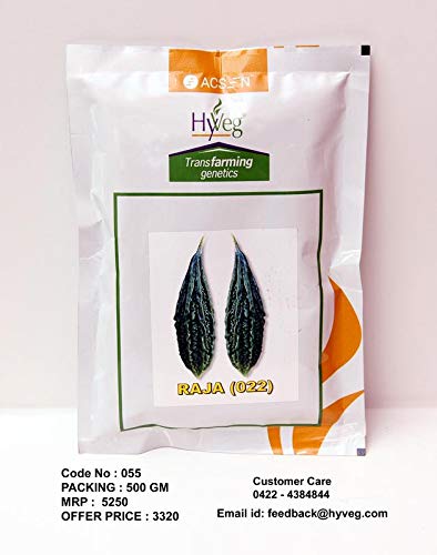 Acsen HyVeg Organic F1 Hybrid Bitter Gourd RAJA (022) High yielding ...