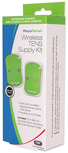 Amazon.com : Accurelief 4 Piece Wireless Remote Control Tens Supply ...