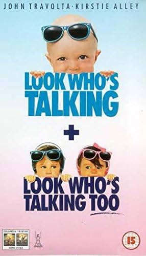 Look Who's Talking/Look Who's Talking Too [VHS] : John Travolta ...