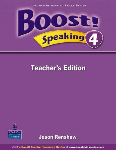 Boost! Speaking Level 4 Tbk: Teacher's Book Level 4: Renshaw Jason ...