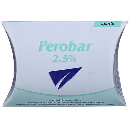 Buy PEROBAR 2.5% SOAP FOR ACNE &OILY SKIN Online at Low Prices in India ...