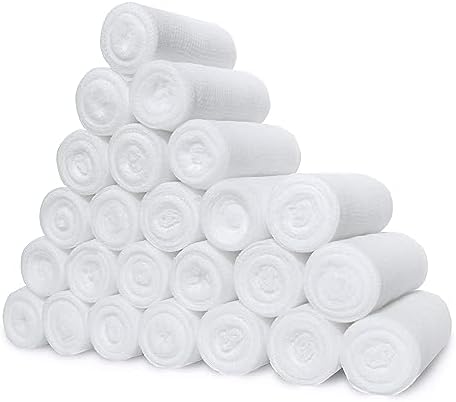 Amazon.com: Preserve Care Gauze Rolls 4 inch for Wound Care - | 4 Inch ...