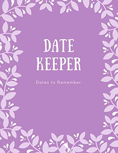 Amazon.com: Dates to Remember Book: Perpetual Calendar Special Dates ...