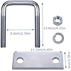 Amazon.com: Leaf Spring Clamp Kit Fits Leaf Springs Up To 2.5” Wide ...