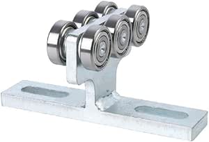 Heavy Duty Wheel Trolley Assembly Pulley Track Stable Performances ...