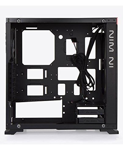 InWin 805 Red Tempered Glass Compact ATX Mid-Tower Computer Case (CF05)