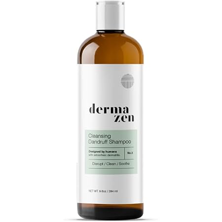 Amazon.com : Dermazen Cleansing Dandruff Shampoo, Reduce Flakes, Soothe ...