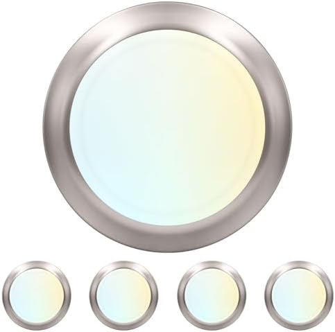 Luxrite 6 Inch LED Disk Lights, Dimmable Flush Mount Ceiling Light ...