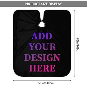 Custom Personalized Barber Cape for Men Salon Cape Design Your ...