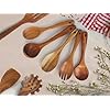 Amazon.com: Premium Wooden Spoons for Cooking, 10 Pcs Wooden Cooking ...
