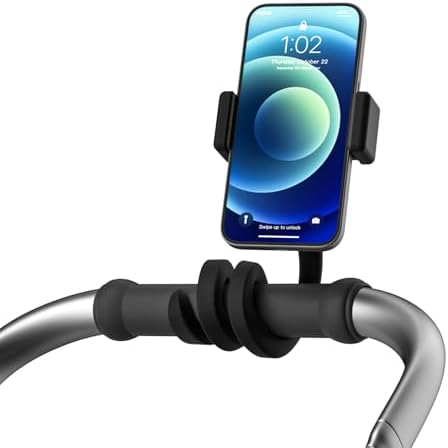 Amazon.com: Chunxiao Portable Stroller Phone Holder Mount for Baby and ...