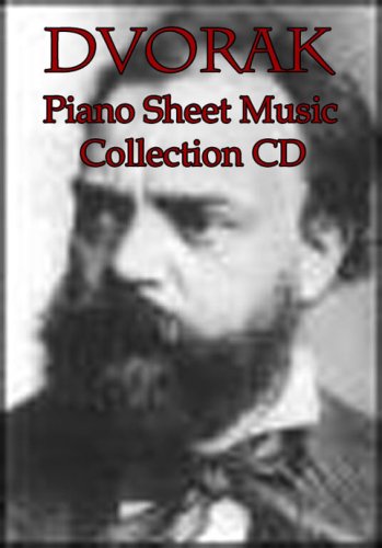 Amazon.com: DVORAK-> 575 pages! PIANO Sheet Music Collection on CD ...