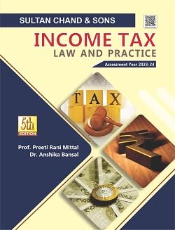 Income Tax – Law and Practice Assessment Year 2023-24 : Amazon.in: Books