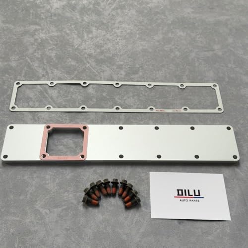 Amazon.com: Billet intake manifold plenum plate for 12v 24v Dodge ...