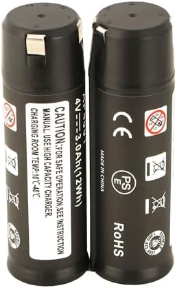 Amazon.com: HSCMYSH 2000mAh 2Packs Rechargeable Li-ion Battery 4V RYO4A ...