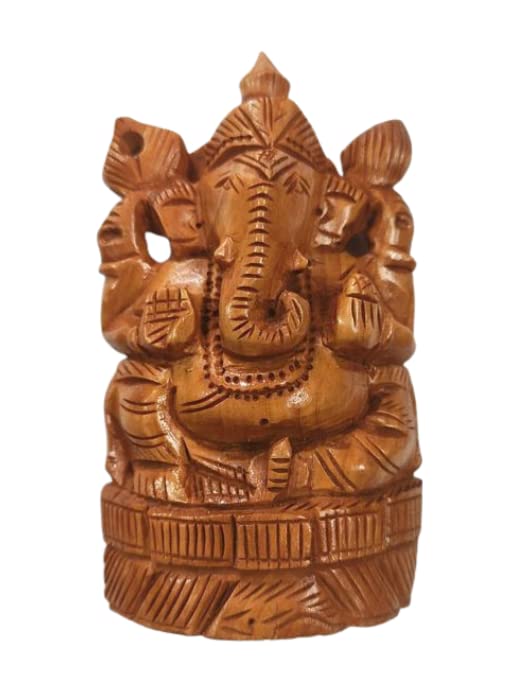 Buy Incredible Corner Ganesh Murti Golden Online at Low Prices in India ...
