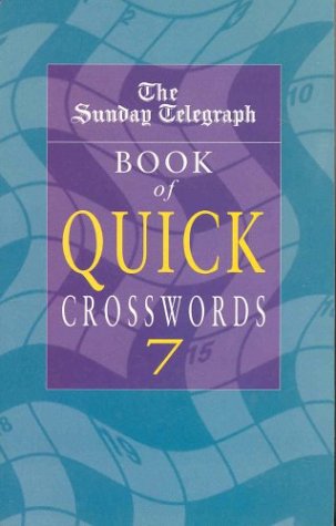 The " Sunday Telegraph" Quick Crossword: 9780330482035: Amazon.com: Books
